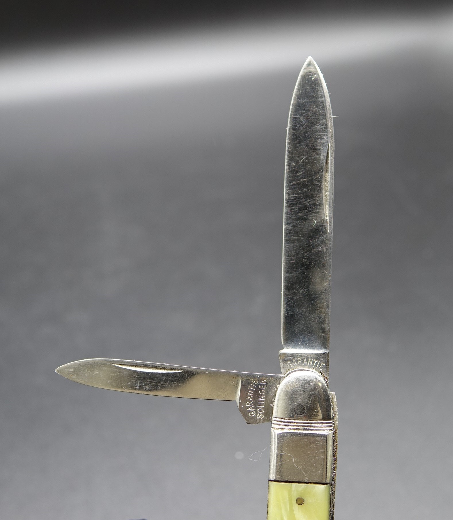 Vintage SOLINGEN Pocket Knife. Signed GARANTIE SOLINGEN 3 Tools Pocket ...