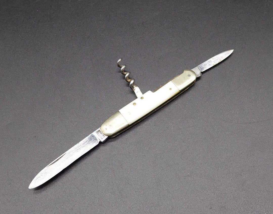 Vintage SOLINGEN Pocket Knife. Signed GARANTIE SOLINGEN 3 Tools Pocket ...