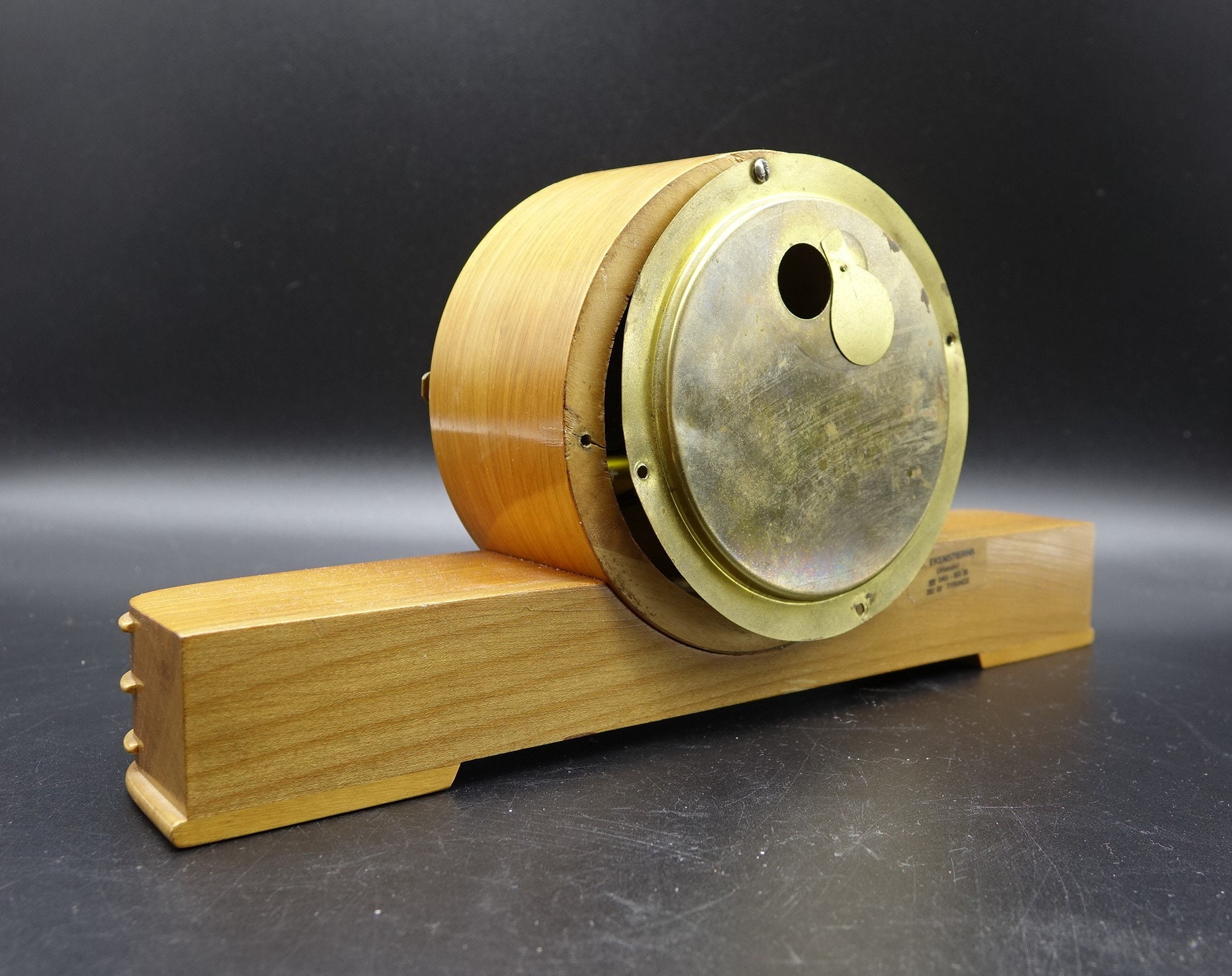 Vintage Wood MAUTHE Clock Body With JUNGHANS Quartz W738. - Etsy