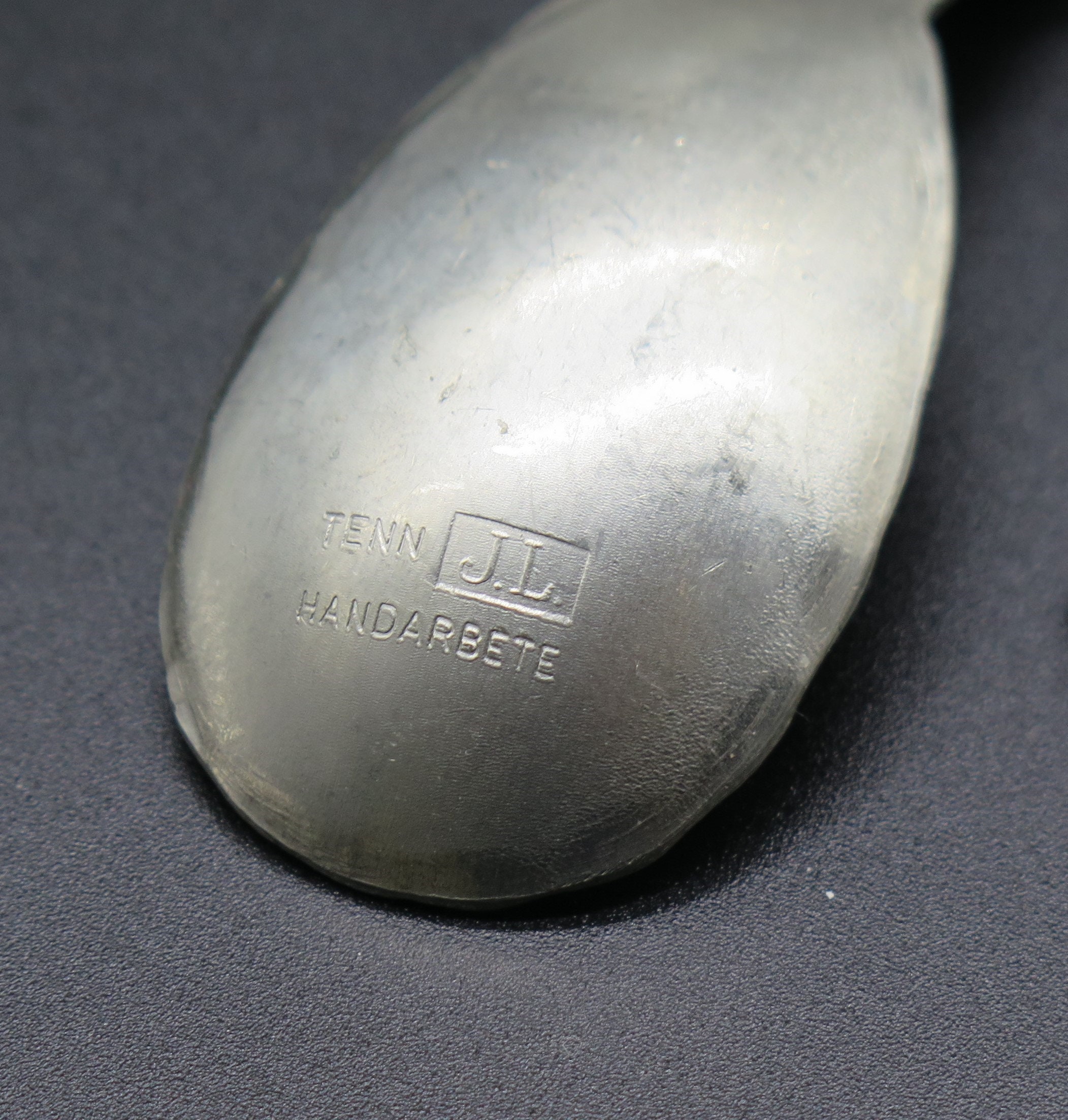 Vintage Jokkmokk Pewter Works Spoon. Beautiful Pewter Spoon - Etsy