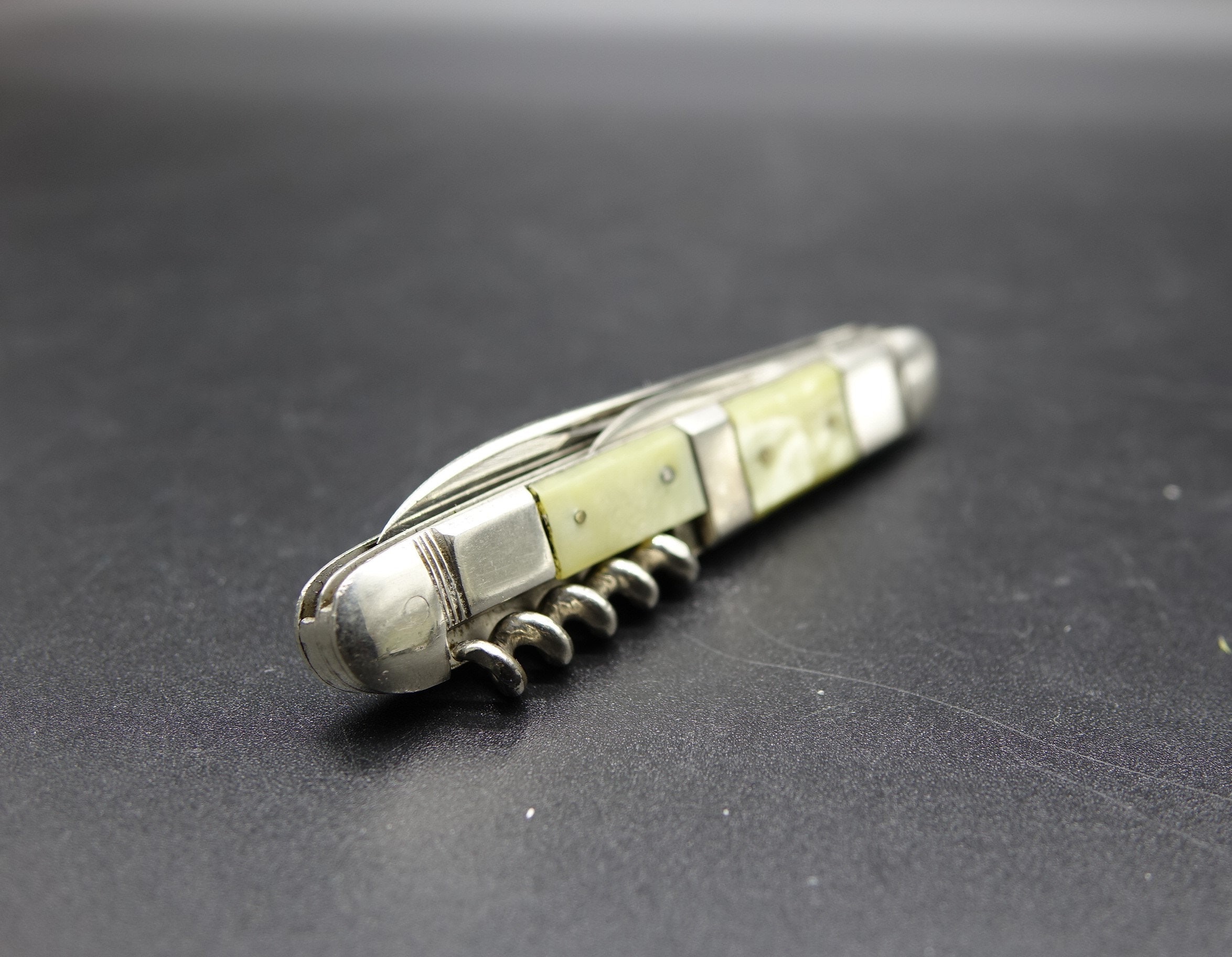 Vintage SOLINGEN Pocket Knife. Signed GARANTIE SOLINGEN 3 Tools Pocket ...