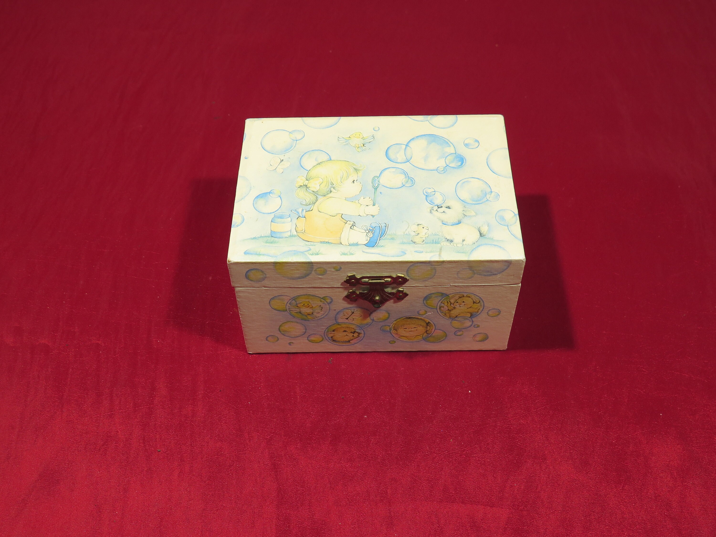 Vintage Jewelry Music Box and Spinning Ballerina You Light up - Etsy