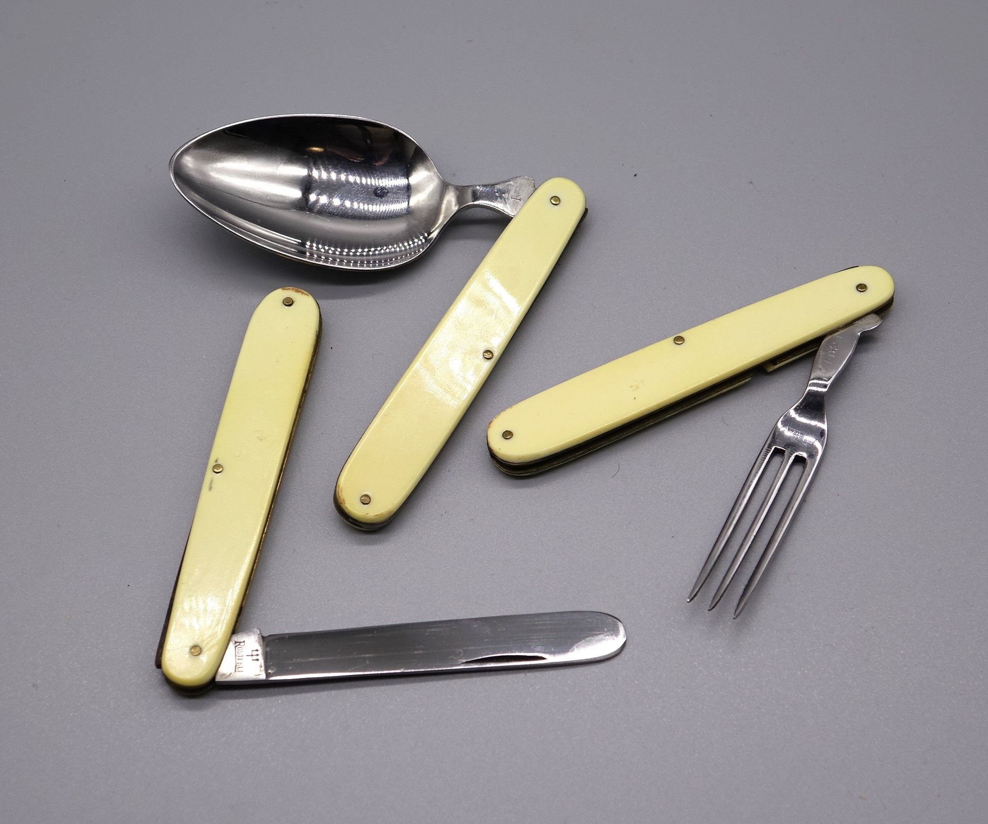 RARE Vintage SOLINGEN Gentleman / Officer / Traveling / Hunting / Field ...