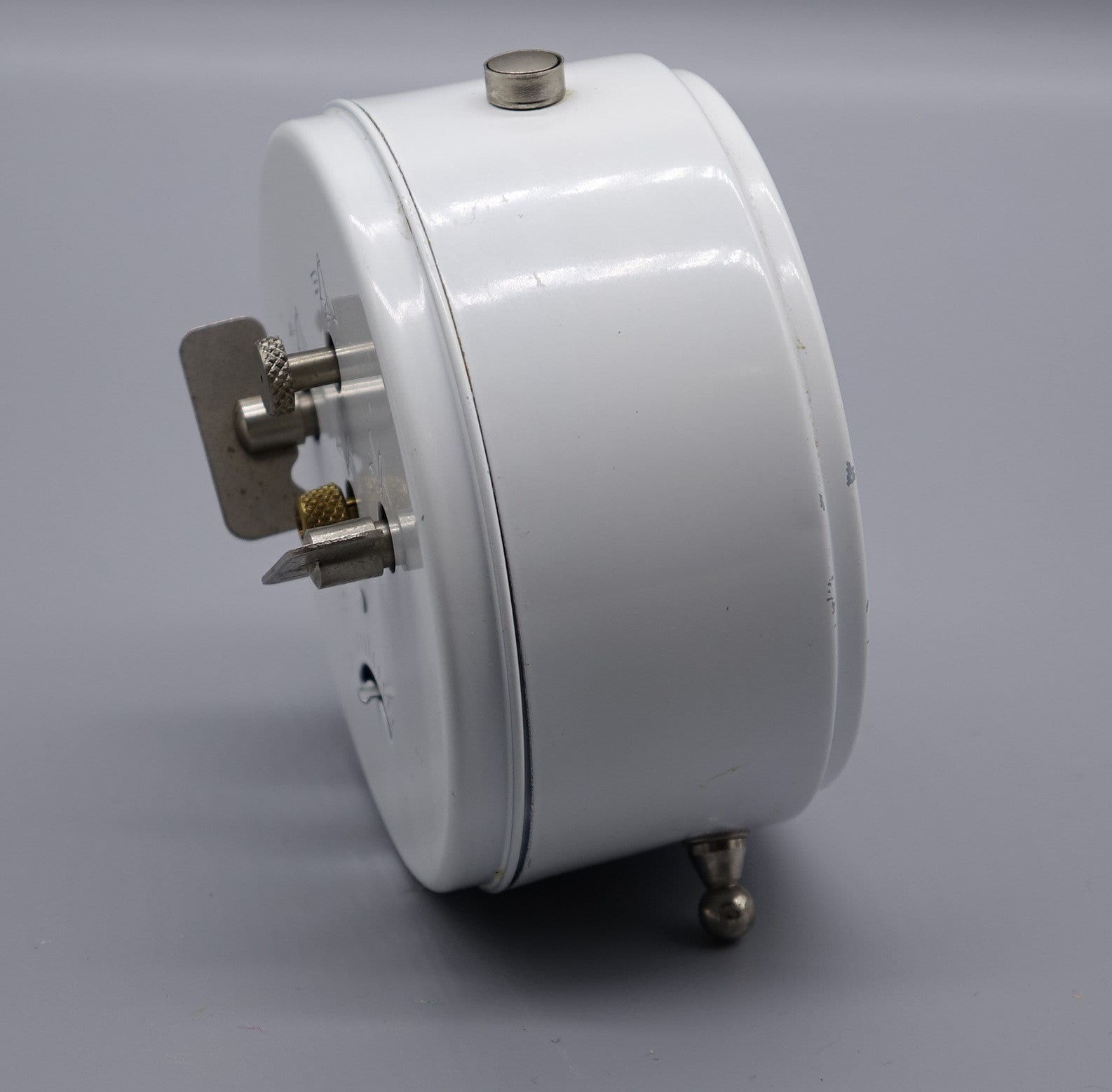 Vintage WEHRLE POLO Alarm Clock. White Working Mechanical - Etsy