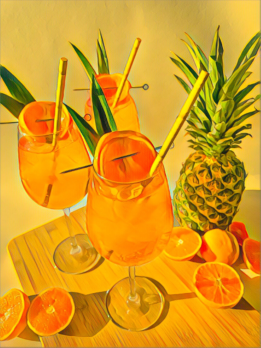 Aperol Spritz Wall Art Home Bar Decor Cocktails Happy Hour Cocktail ...