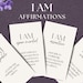 48 Body Positive Affirmation Cards, INSTANT DOWNLOAD, Body Positivity ...