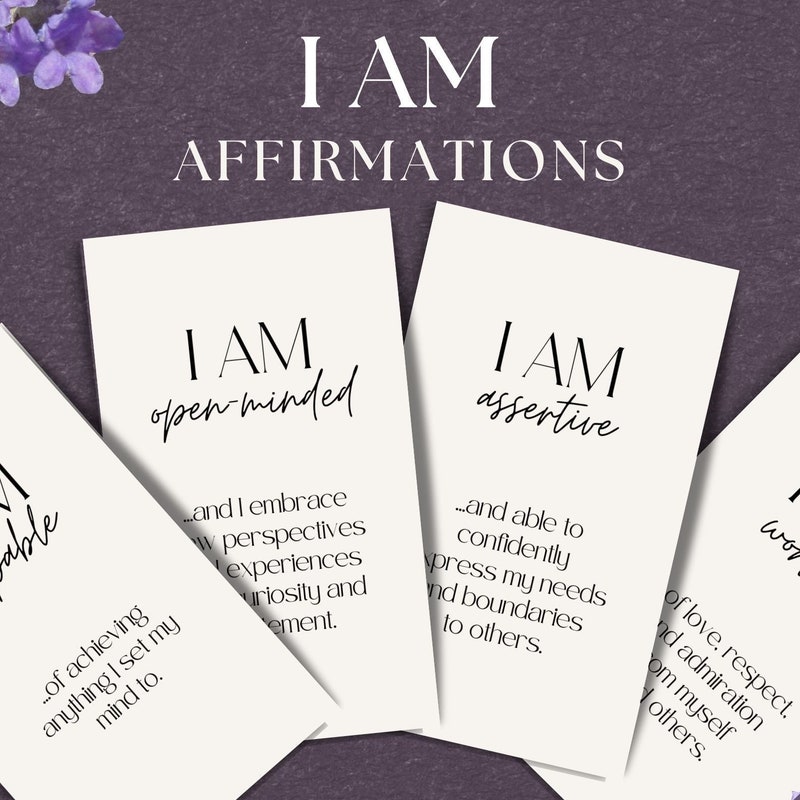 SelfAffirmationsCo - Etsy