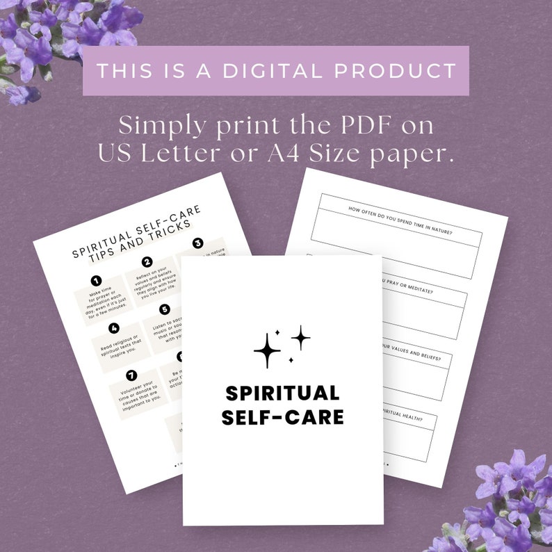 62-page Self Care Journal Printable INSTANT DOWNLOAD Guided - Etsy