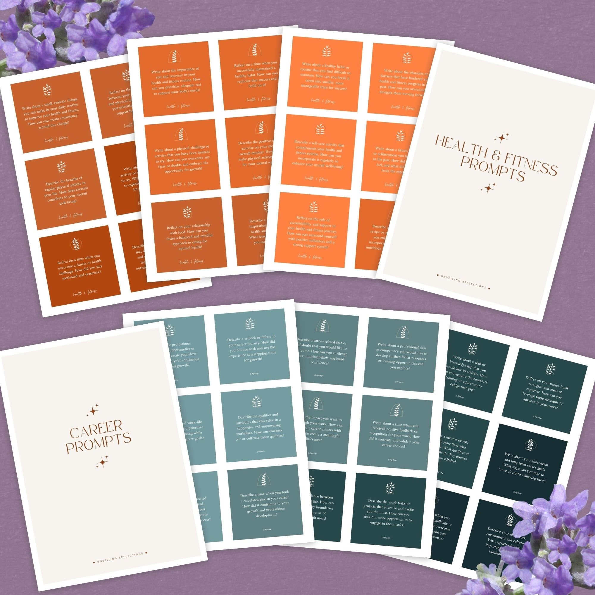 200 Journal Prompts Bundle, INSTANT DOWNLOAD, Writing Prompts ...