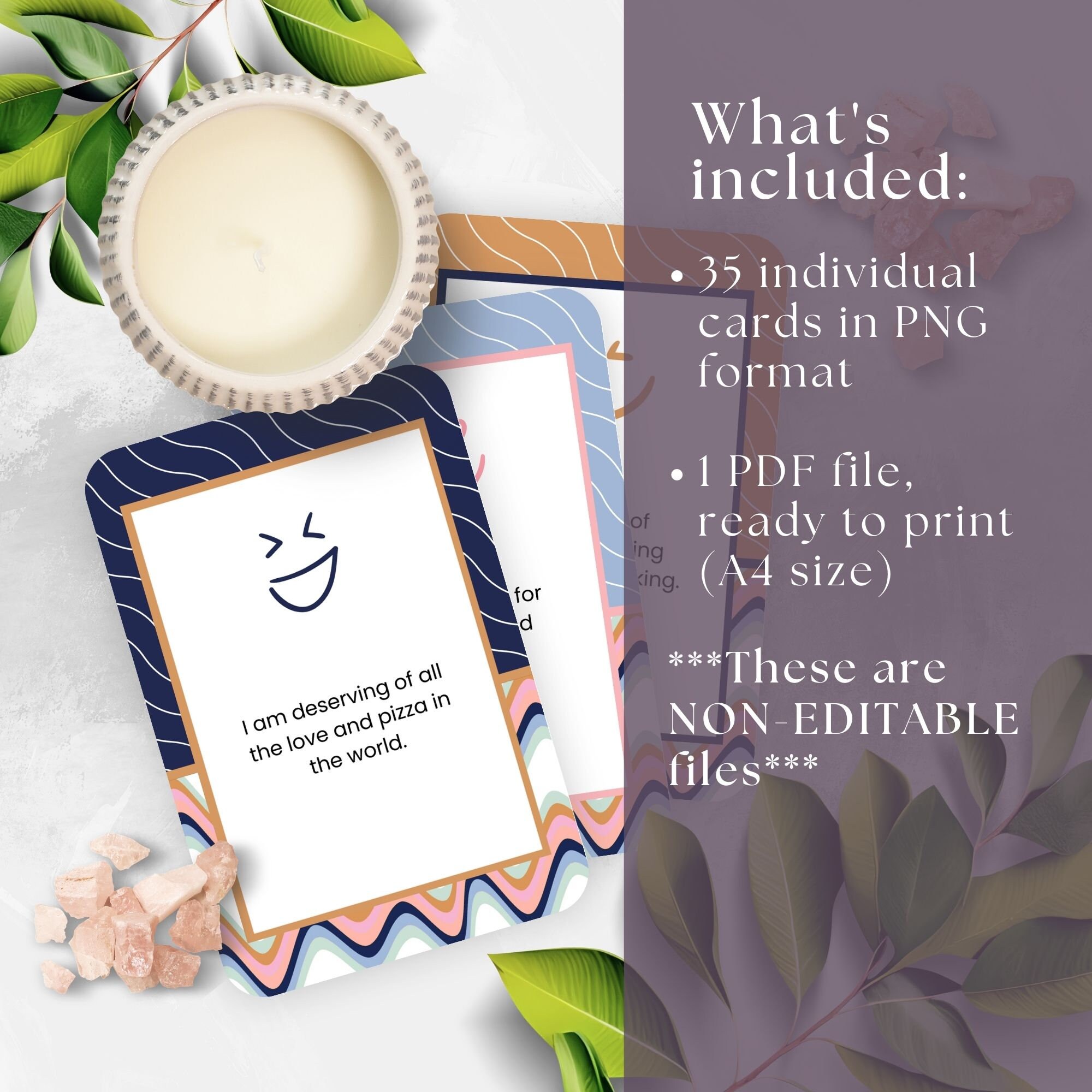 Funny Affirmation Cards for Confidence, INSTANT DOWNLOAD, Printable ...