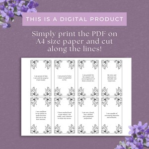 48 Imposter Syndrome Affirmation Cards, INSTANT DOWNLOAD, Motivational ...