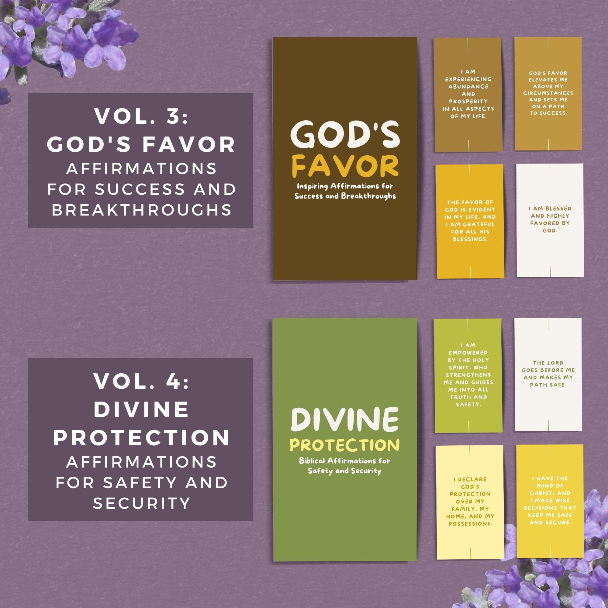 390 Biblical Affirmation Cards Bundle, INSTANT DOWNLOAD, Christian ...