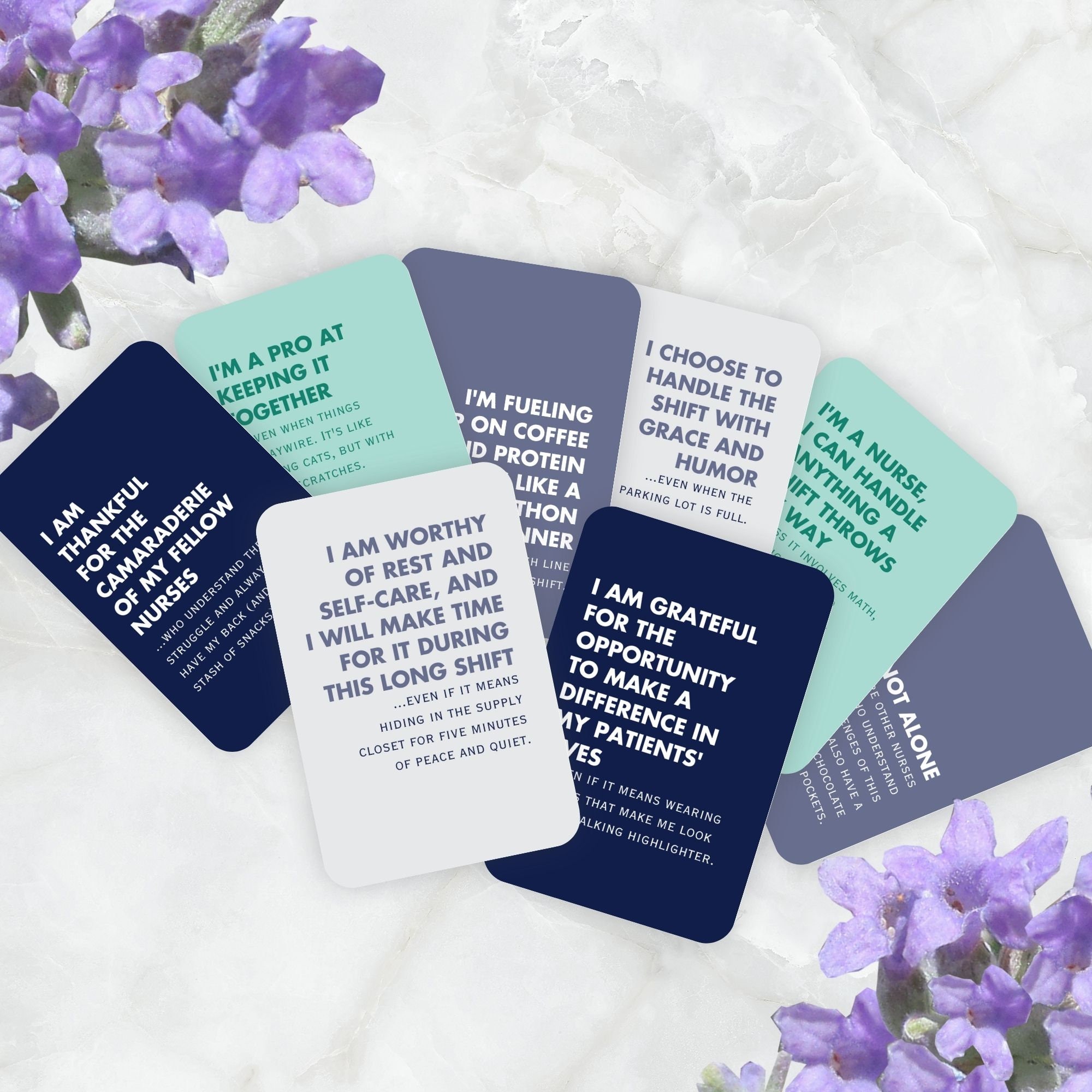 Witty Affirmation Cards for Nurses, INSTANT DOWNLOAD, Healthcare ...
