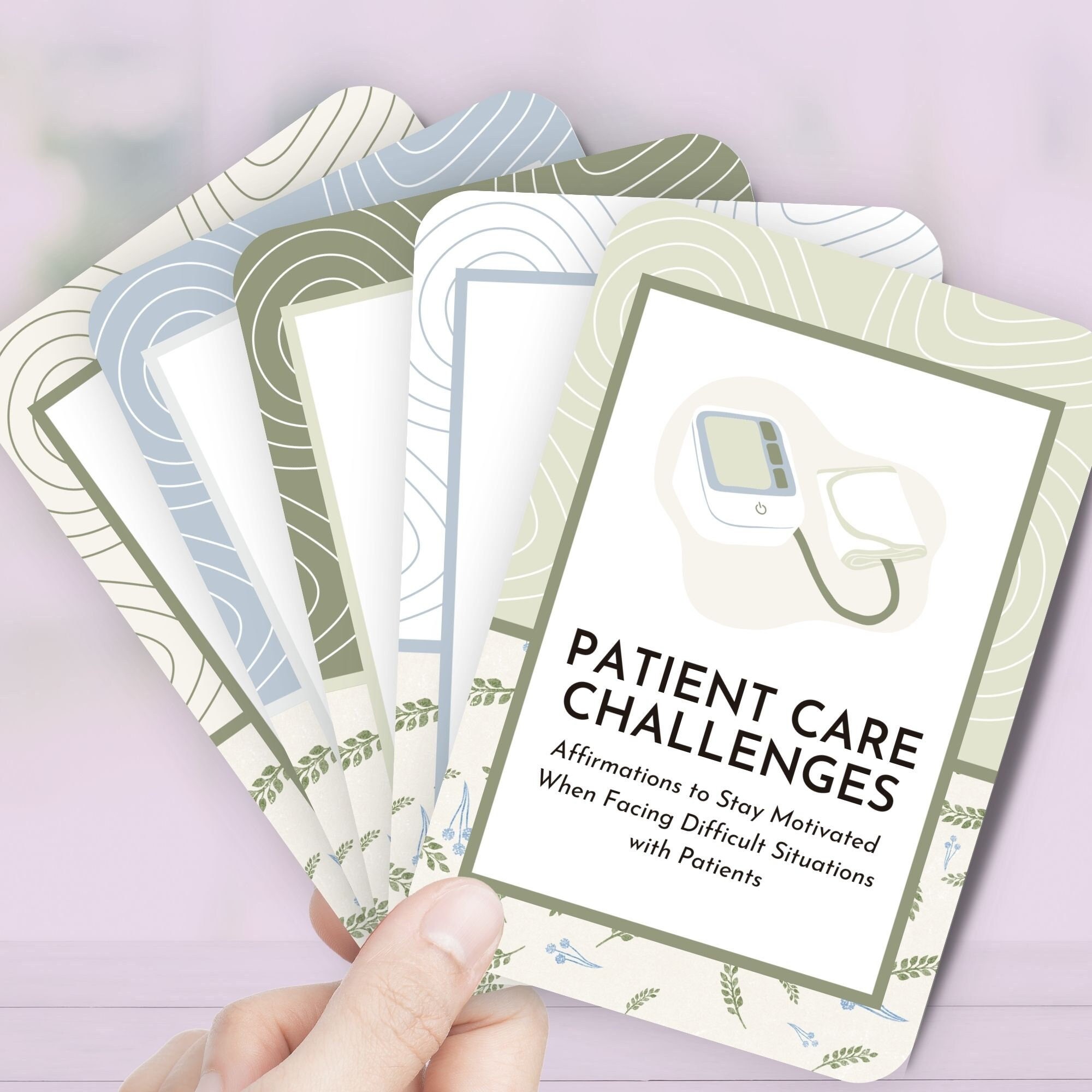 Affirmation Cards for Nurses, INSTANT DOWNLOAD, Healthcare Workers ...