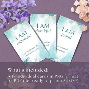 47 I AM Affirmations for Mental Health, INSTANT DOWNLOAD, Mental Health ...