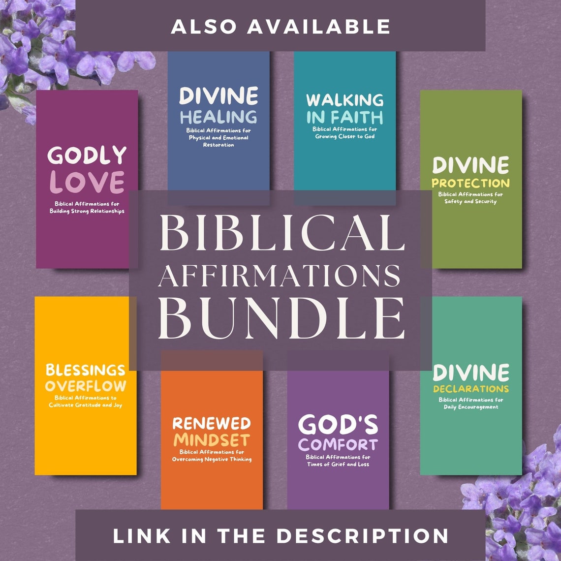 48 Biblical Affirmation Cards INSTANT DOWNLOAD Bible Verse - Etsy Australia