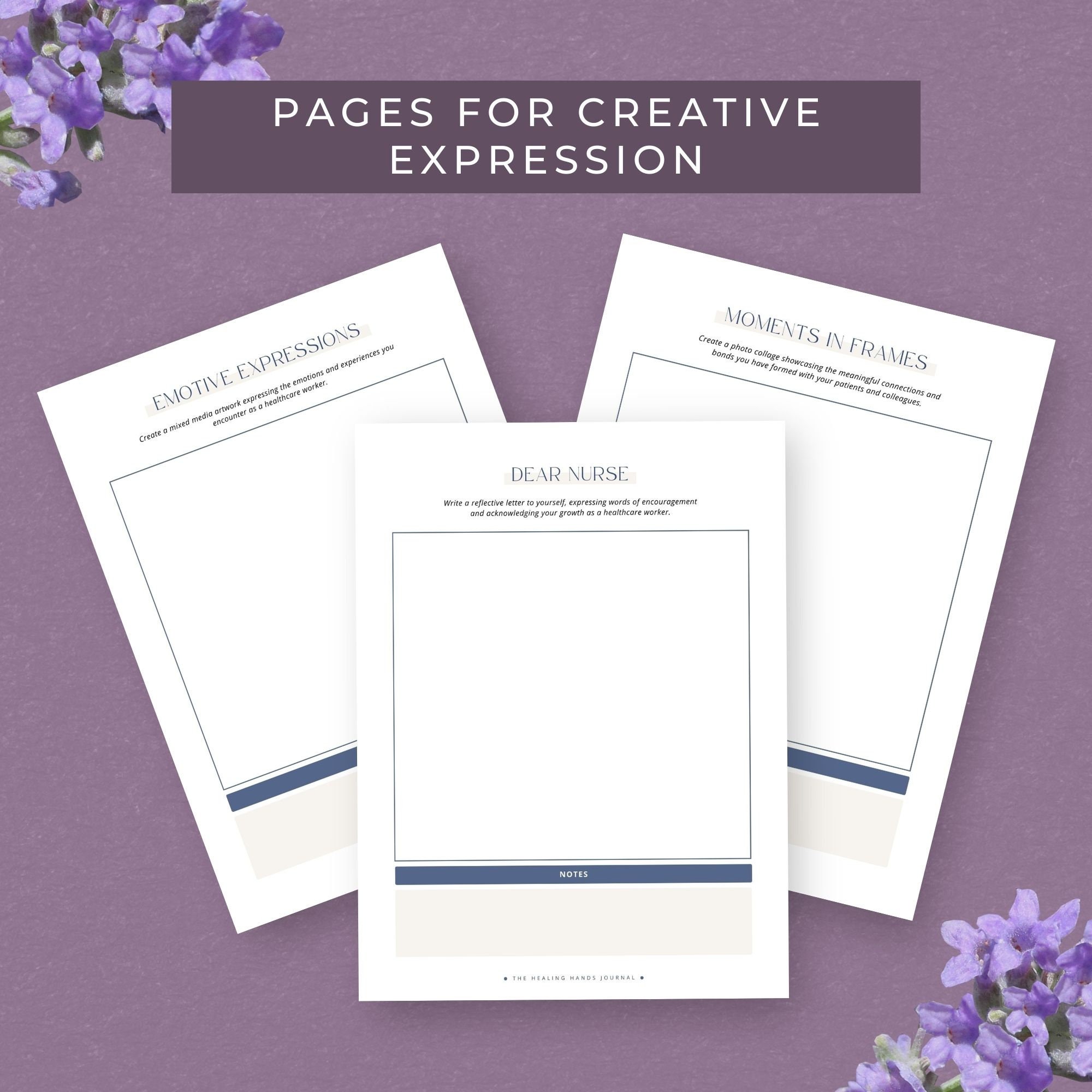 Guided Journal for Nurses, INSTANT DOWNLOAD, Healthcare Worker Gift ...