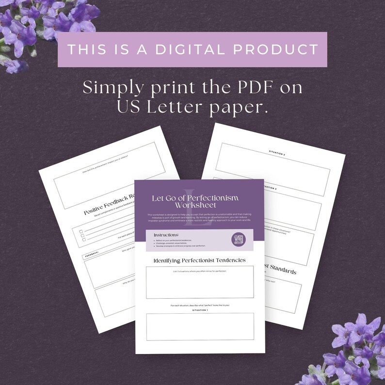 Imposter Syndrome Workbook, INSTANT DOWNLOAD, Therapy Worksheets for ...