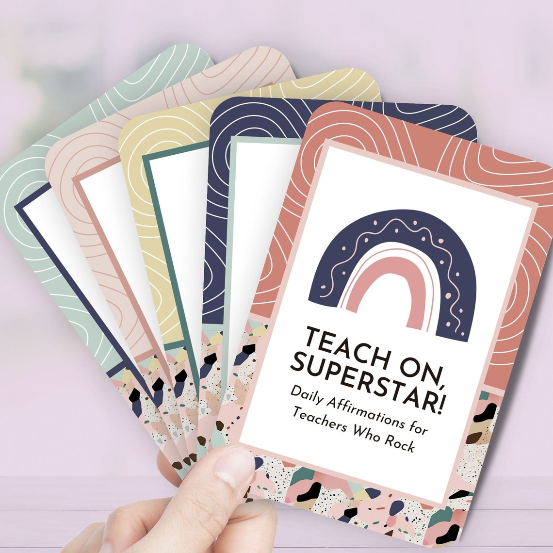 Teacher Affirmation Cards INSTANT DOWNLOAD Teacher - Etsy Australia