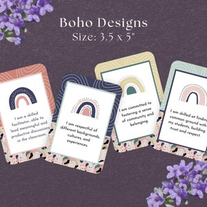 Teacher Affirmation Cards, INSTANT DOWNLOAD, Teacher Appreciation ...