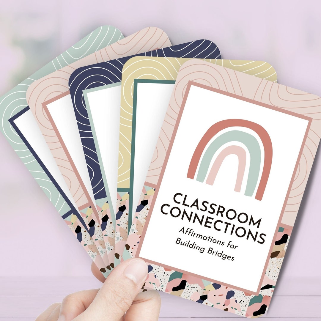 Teacher Affirmation Cards, INSTANT DOWNLOAD, Teacher Appreciation ...