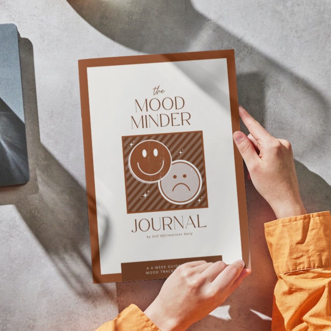 58-page Mood Journal INSTANT DOWNLOAD Daily Mood Tracker - Etsy
