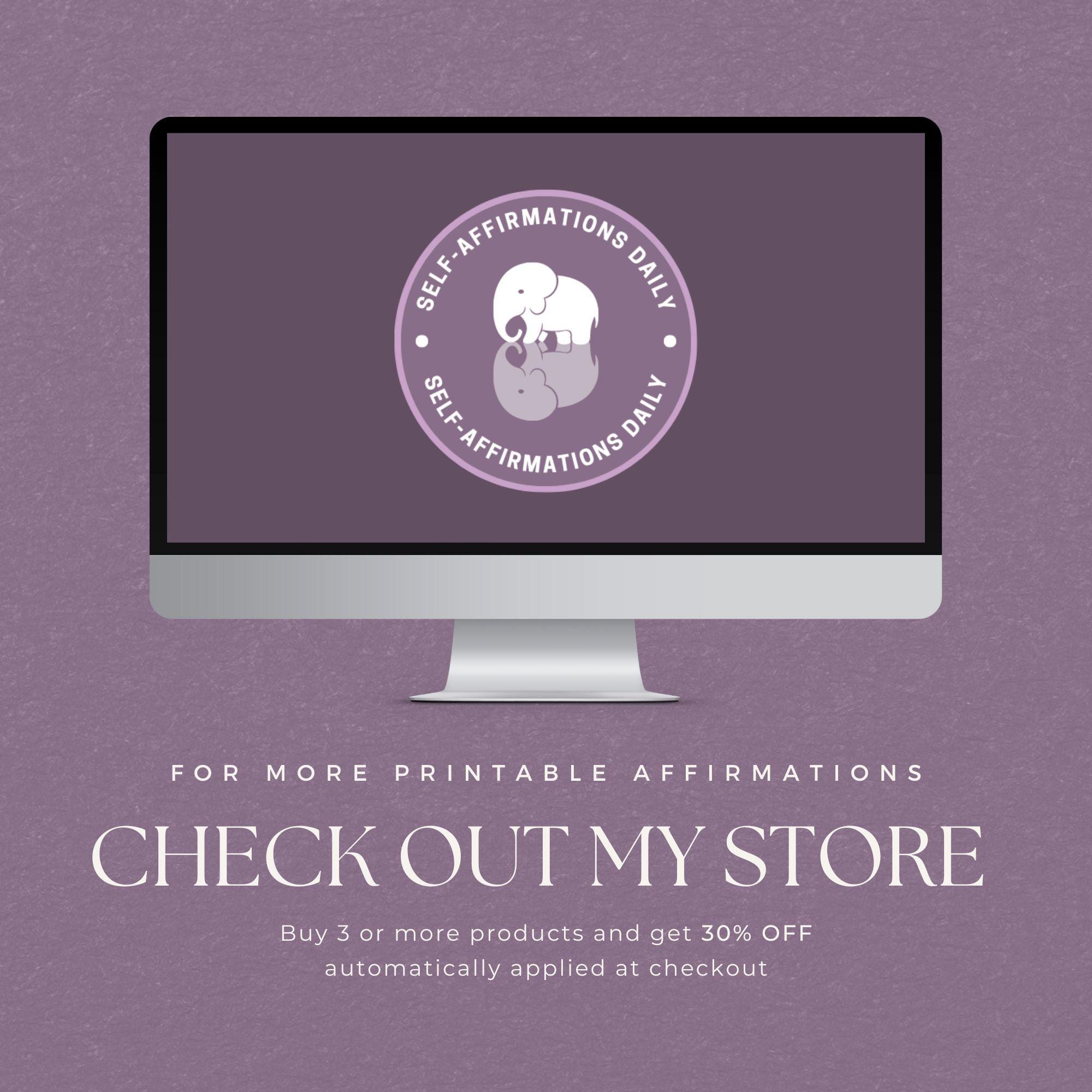 Sarcastic Affirmation Cards, INSTANT DOWNLOAD, Printable Sassy ...