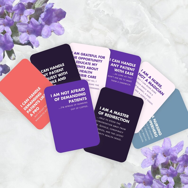 Witty Affirmation Cards for Nurses INSTANT DOWNLOAD - Etsy