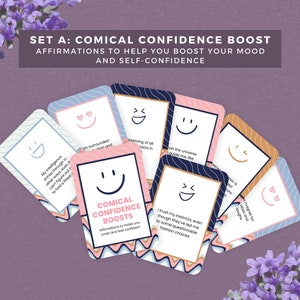 140 Funny Affirmation Cards Bundle, INSTANT DOWNLOAD, Funny Sayings ...