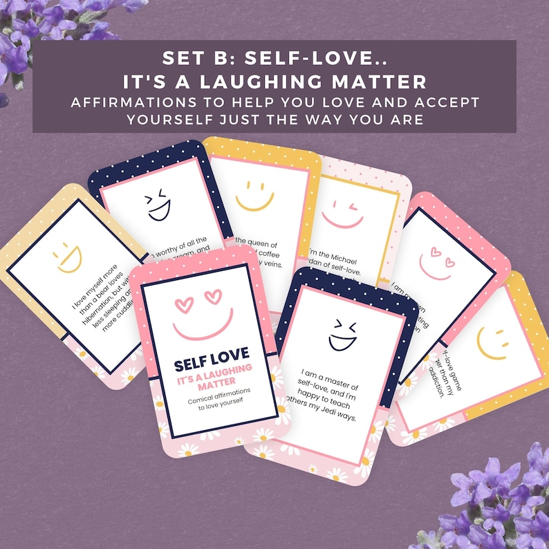 140 Funny Affirmation Cards Bundle, INSTANT DOWNLOAD, Funny Sayings ...