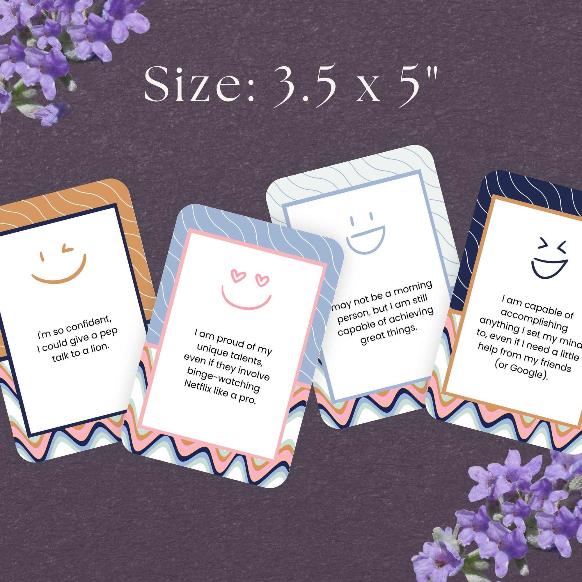 Funny Affirmation Cards for Confidence, INSTANT DOWNLOAD, Printable ...