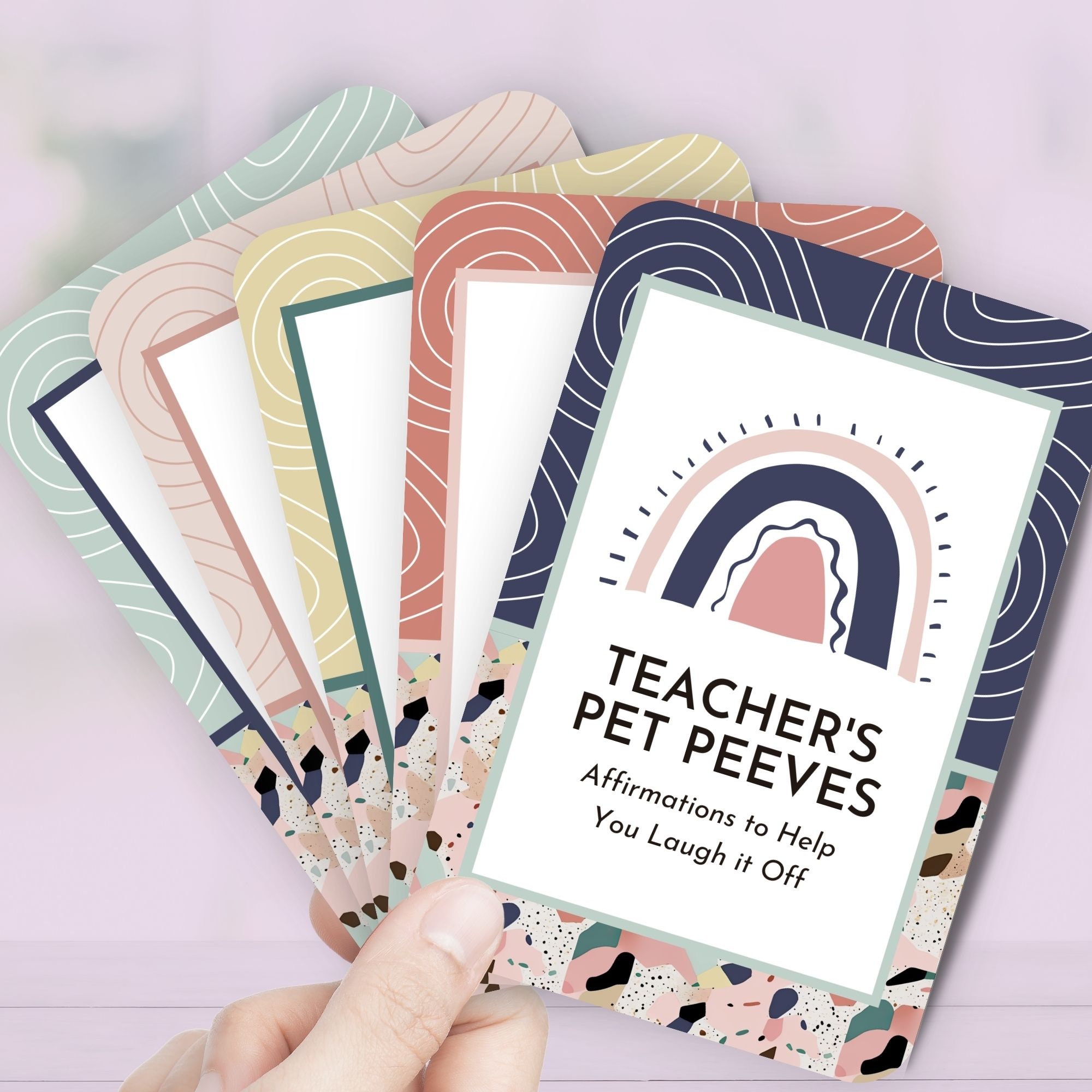 Teacher Affirmation Cards, INSTANT DOWNLOAD, Teacher Appreciation ...