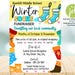 Editable Socks Fundraiser Flyer: Winter Sock-tober Invitation (digital ...