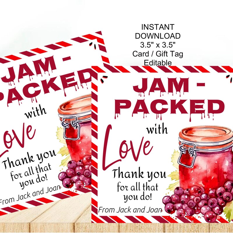 Jam Packed With Love - Etsy