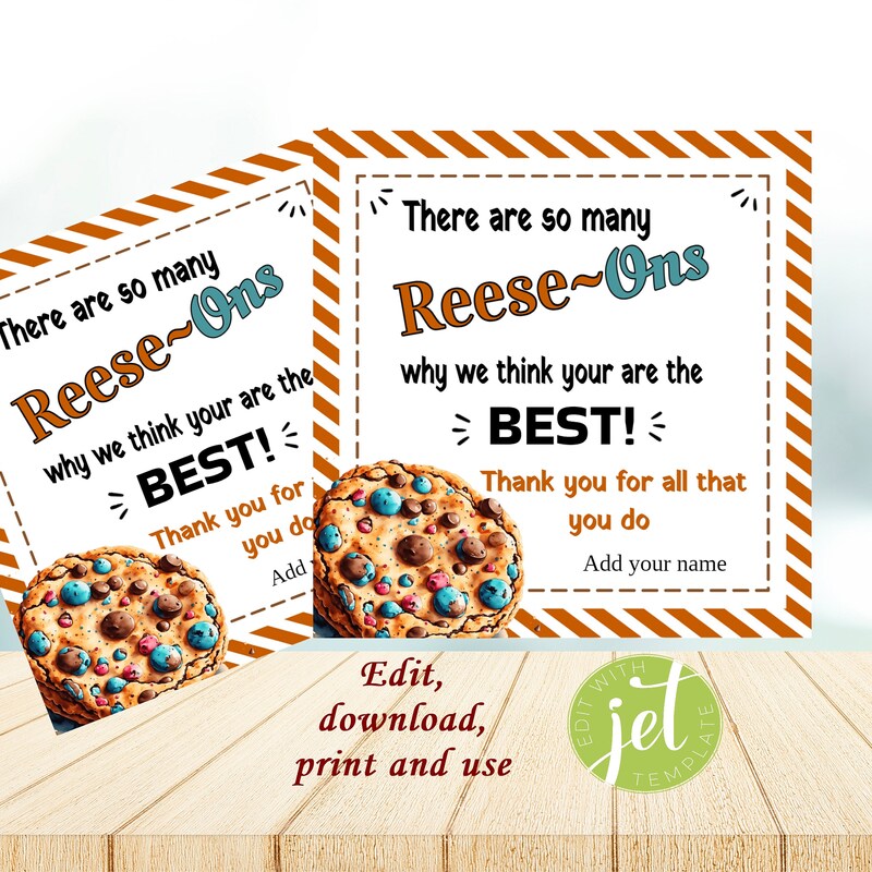 Reeses Thank You - Etsy