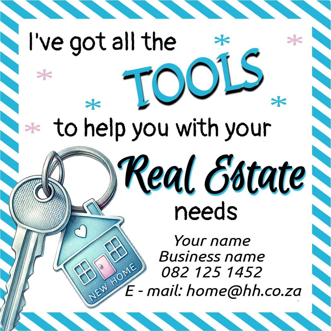 Editable Tool Pop-by Tags, Realtor, Referral Tag, Real Estate Marketing ...