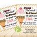 Editable School Staff Gift Tag, Ice Cream, I Scream You Scream We All ...