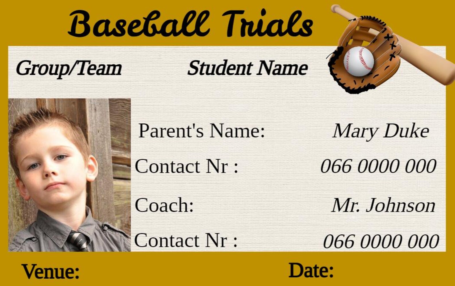 ID Badge, Name Tag, Baseball Trails, Photo ID Badge, Instant Download ...