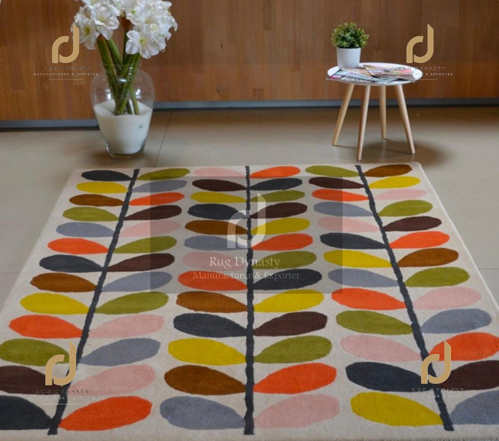 Floral Pattern Hand-tufted Rugs | Hand-tufted Carpet - Etsy