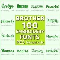 Embroidery Fonts Bundle, Machine Embroidery Fonts, Monogram Embroidery ...
