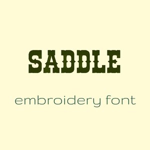 DST Embroidery Fonts, Tajima Fonts Pack, Embroidery Fonts, Machine ...