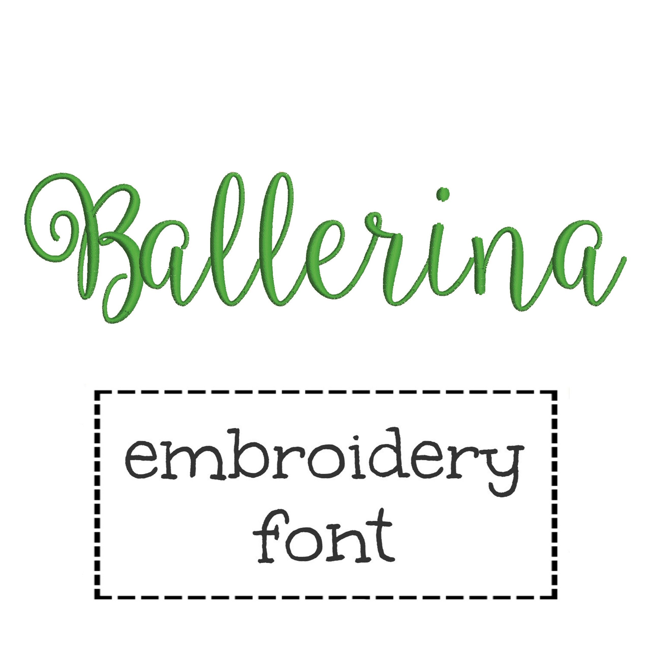 300 Tajima Embroidery Fonts, DST Fonts Pack, Embroidery Machine Fonts ...