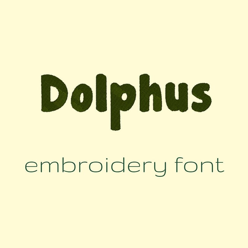 DST Embroidery Fonts, Tajima Fonts Pack, Embroidery Fonts, Machine ...