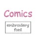 300 Janome Machine Fonts, JEF Fonts Set, Machine Embroidery Fonts ...