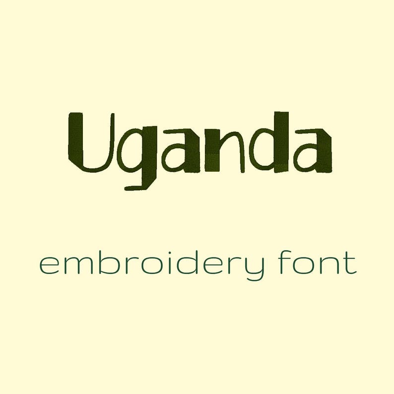 DST Embroidery Fonts, Tajima Fonts Pack, Embroidery Fonts, Machine ...