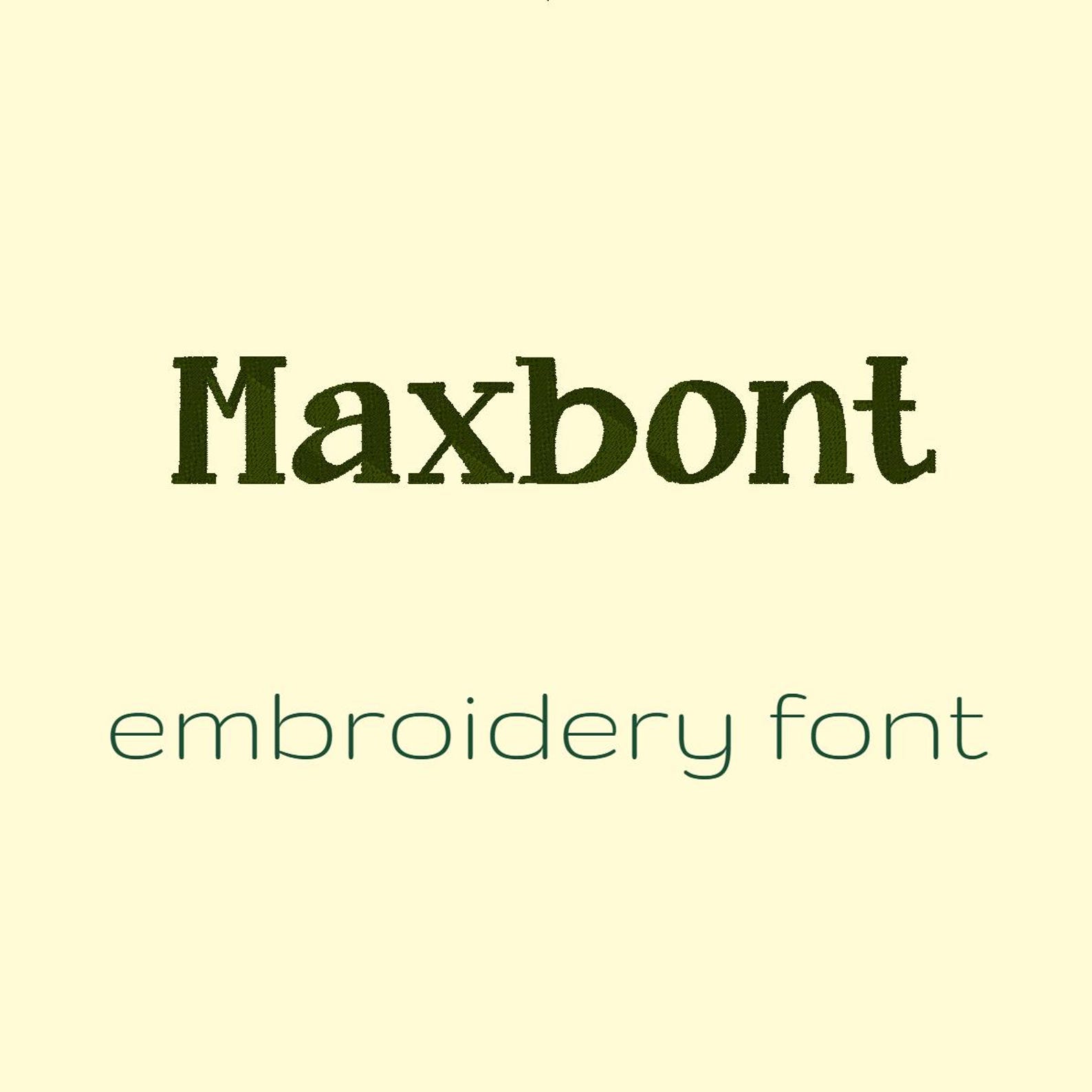 DST Embroidery Fonts, Tajima Fonts Pack, Embroidery Fonts, Machine ...