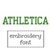 300 Tajima Embroidery Fonts, DST Fonts Pack, Embroidery Machine Fonts ...