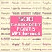 500 Pfaff Machine Fonts, VP3 Fonts Bundle, Machine Embroidery Fonts ...
