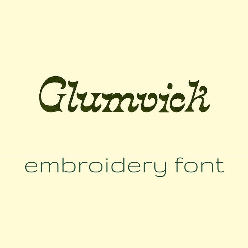 DST Embroidery Fonts, Tajima Fonts Pack, Embroidery Fonts, Machine ...