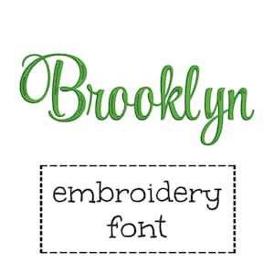 300 Brother Embroidery Fonts, Brother Fonts Set, Embroidery Machine ...
